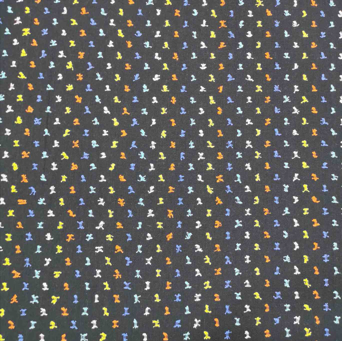 Flicker Navy, Warp and Weft Ooh Lucky by Ruby Star Society | Minerva's Bower