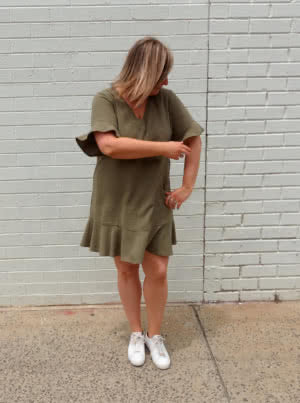 Style Arc Pixie Woven Dress – Minerva's Bower